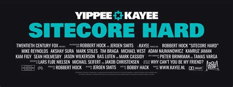 Sitecore Hard The New Sitecore Community Poster Kayee