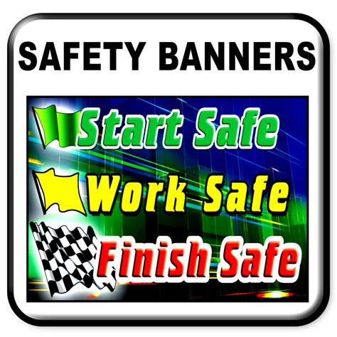 Safety Banners From 68 In 12 Sizes Delivered In 3 Days