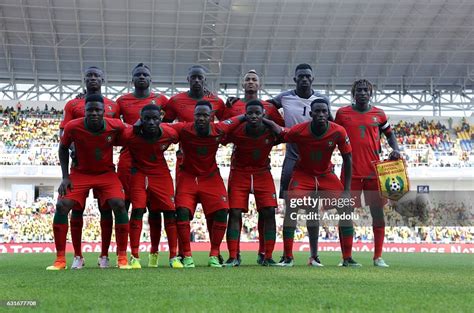 Players Of Guinea Bissau National Football Team Pose For A Photo