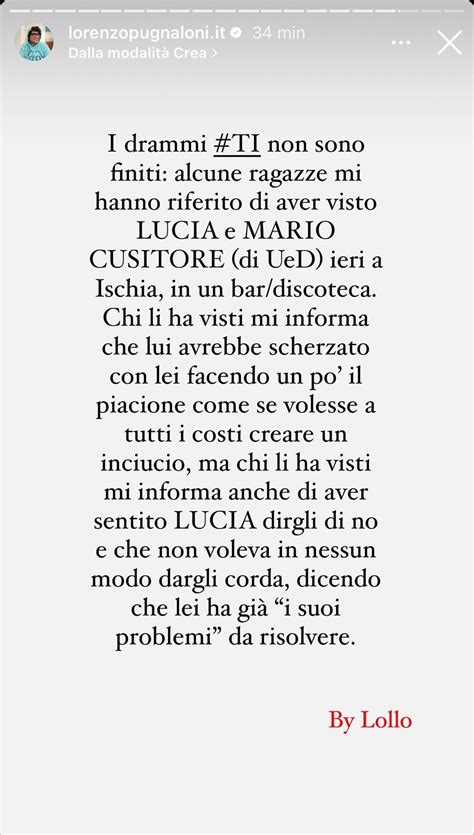 Lucia Ilardo Beccata Col Protagonista Di Uomini E Donne Ci Provava