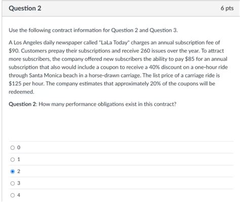 Solved Question 26 PtsUse The Following Contract Chegg Com
