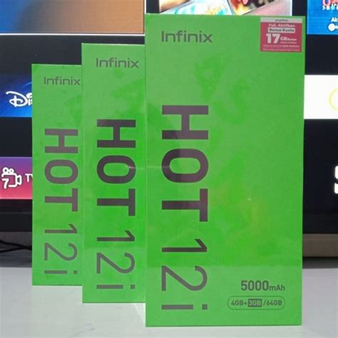 Jual Infinix HOT 12i 4 64 Garanai Resmi Shopee Indonesia