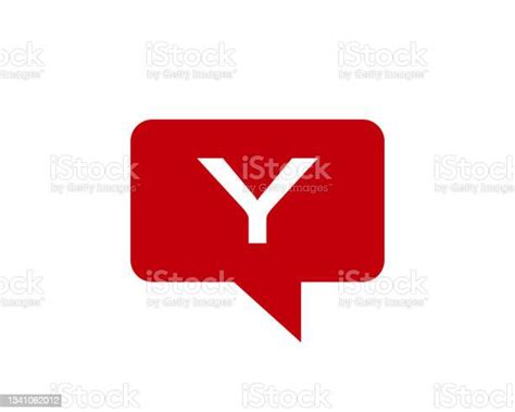 Y 편지 개념에 채팅 로고 편지 Y 채팅 로고 레터 Y 통신 로고 디자인 템플릿 Brand Name Online