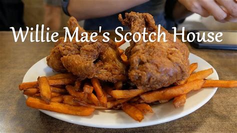 Incredible Fried Chicken At Willie Maes Scotch House Nola Youtube