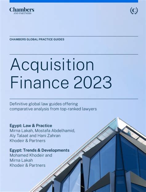 Khodeir And Partners Proudly Announces Their Collaboration With Chambers And Partners In The