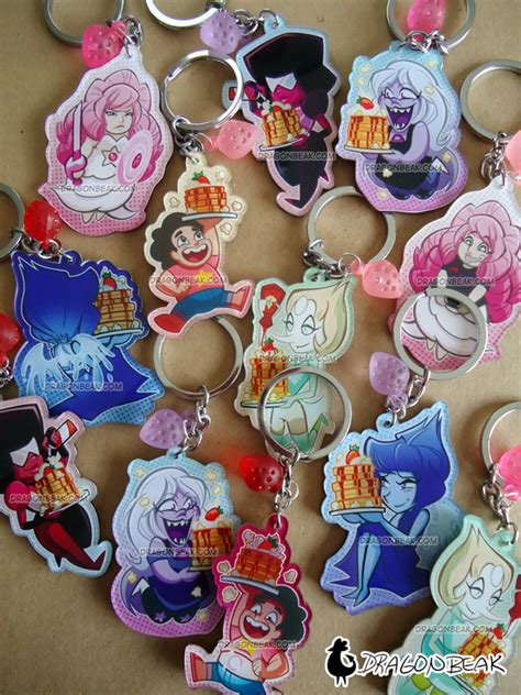 Steven Universe Together Breakfast Keychains By DragonBeak On DeviantArt