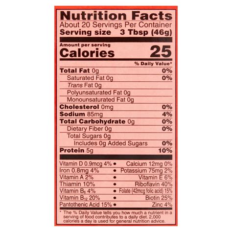 Scrambled Egg Beaters Nutrition Facts Blog Dandk