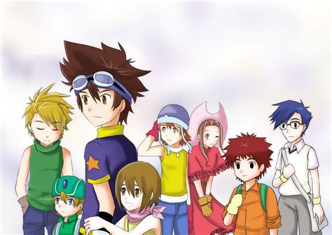 Digimon 8 Digidestined By Kairikazu On Deviantart