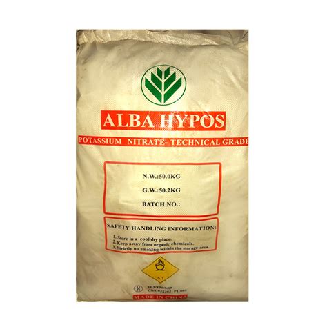 Alba Hypos Potassium Nitrate Technical Grade Pest Control Philippines