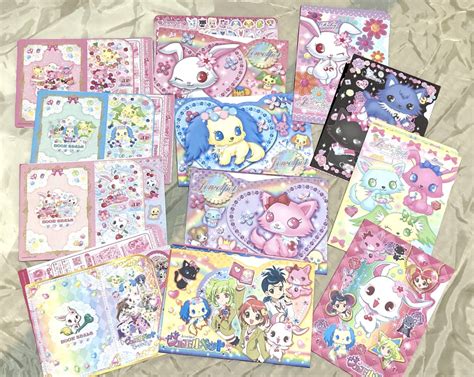 【目立った傷や汚れなし】ジュエルペット アニメ シール セット ジャンボシールダス ジャンボカードダス キラキラスイーツブックシール バンダイ