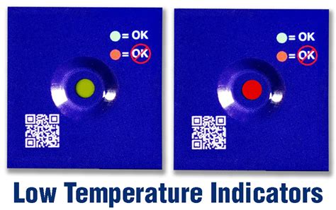 Chemical Temperature Labels Permanent Temperature Indicator