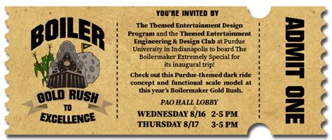 Scale Model Purdue Theme Park Ride Coming To Campus Tomorrow And Thurs