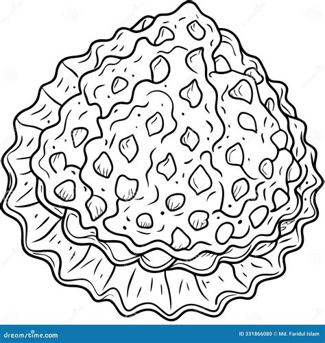 Sea S Ponge Line Art Sea Sponge Vector Illustration Sea Sponge Sketch