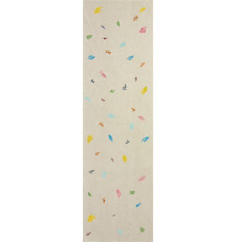 Colour Splash On Flax Backing Organoid