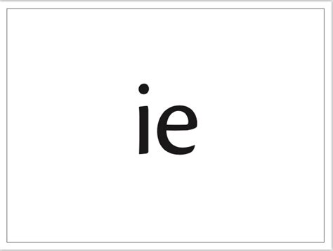 Doesn T IE Say More Than One Sound Logic Of English
