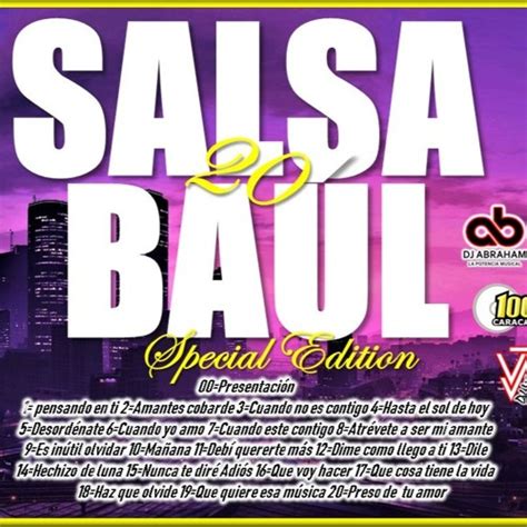 Stream 20 SALSA BAÚL SPECIAL EDITION LAS MEJORES SALSA BAÚL 2020