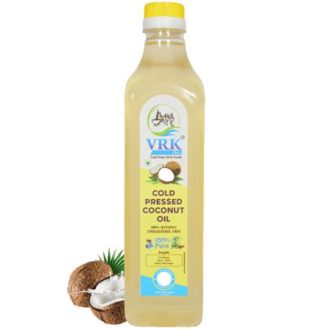 Cold Pressed Coconut Cooking Oil 1ltr