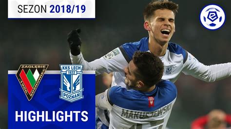 Zag Bie Sosnowiec Lech Pozna Skr T Ekstraklasa Kolejka Youtube