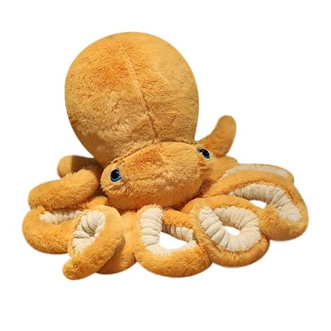 Meitianfacai Stuffed Octopus Plush Toy 118 Inch Brown