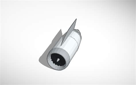 3d Design Jet Engine Large Tinkercad