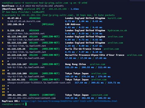 GitHub Nxtrace NTrace Core NextTrace An Open Source Visual Route Tracking CLI Tool