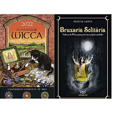 Kit 2 livros wicca 2022 Bruxaria Solitária Práticas de Wicca Submarino