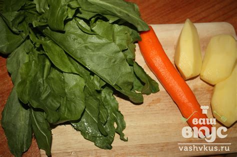 Зеленый борщ с щавелем и яйцом пошаговый фото рецепт ВашВкус