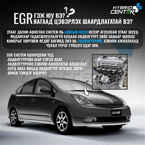 Hybrid Center Egr гэж юу вэ Яагаад цэвэрлэх шаардлагатай вэ Egr Exhaust Gas Recirculation