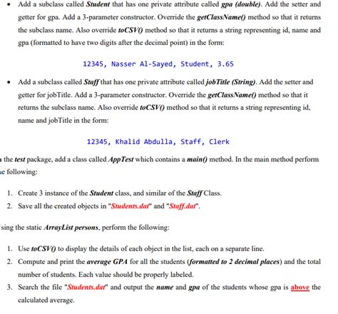 Solved 1 10 Points A Create A New Java Project Called