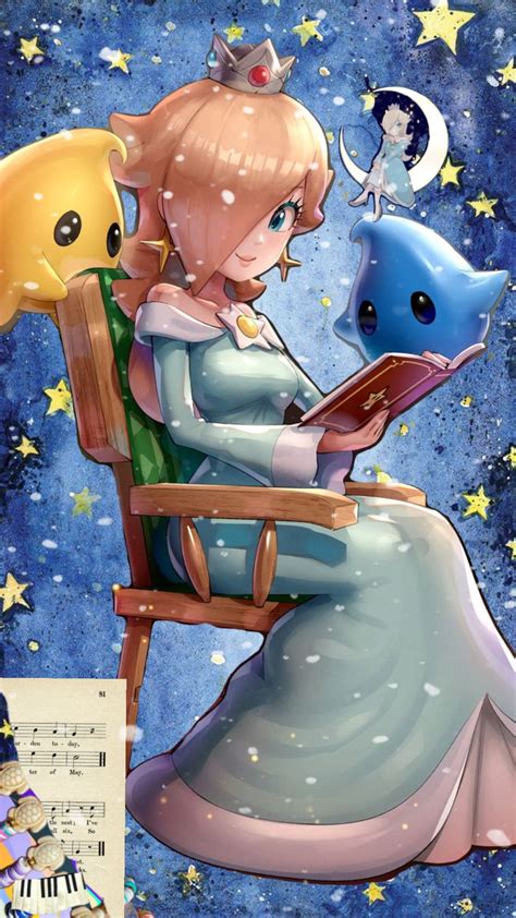 Rosalina Super Mario Art Mario Art Super Mario Brothers