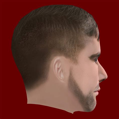 Luke Shaw Head Low Poly Head For Game 3d Model By Nammichael