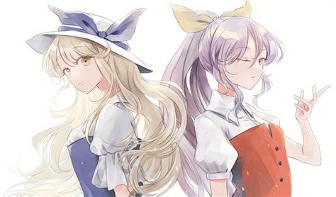 Watatsuki No Yorihime And Watatsuki No Toyohime Touhou Drawn By