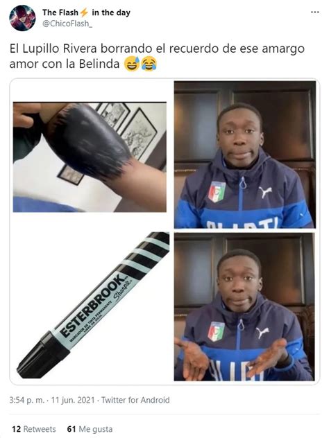 Los Mejores Memes De Lupillo Rivera Y El Tatuaje Con El Que Cubrió El