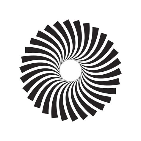Premium Vector Circular Pattern Icon