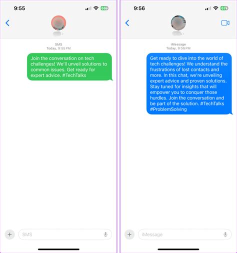 Imessage Vs Text Message Whats The Difference Guiding Tech