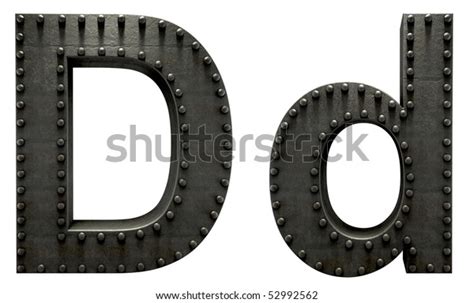Forge Metal Font Rivet Stock Illustration 52992562 Shutterstock