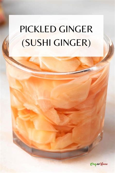 Best 12 This 4 Ingredient Pickled Ginger Couldnt Be Easier How To Make A Homemade Pickled