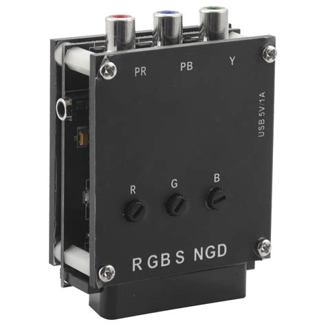 Scart To Ypbpr Component Transcoder Converter To Color Difference Component