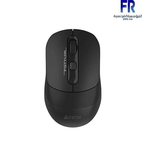 A TECH FB CS STONE BLACK RECHARGEABLE WIRELESS AND BLUETOOTH Mouse Alfrensia