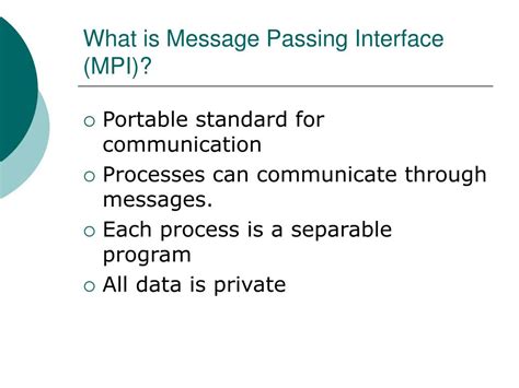 Ppt Introduction To Mpi Powerpoint Presentation Free Download Id