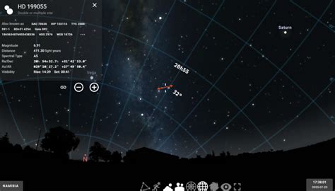 Help Identifying This Tumbling Object In A Night Sky Photo From Namibia • Physics Forums