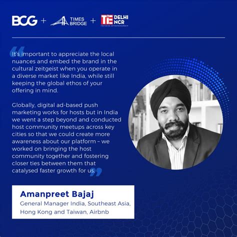 Times Bridge On Linkedin Amanpreet Singh Bajaj General Manager