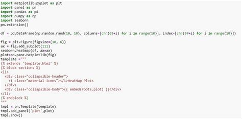 Control Template Sections Dynamically Panel Holoviz Discourse