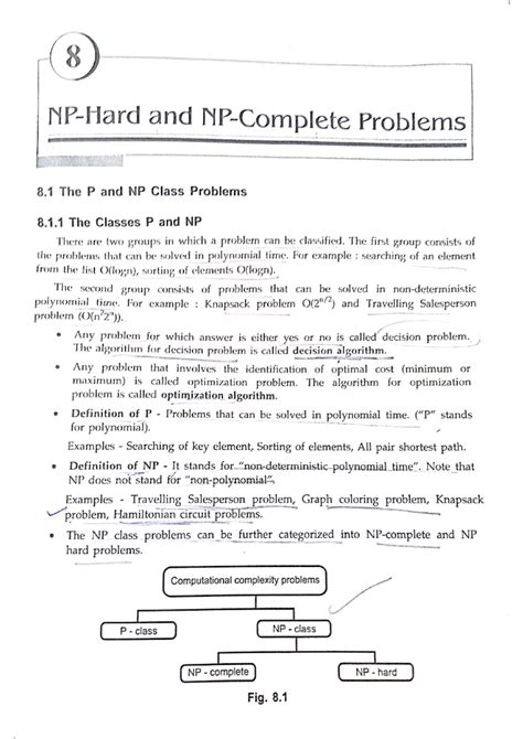 Np Problems Summary Design And Analysis Of Algorithms Studocu