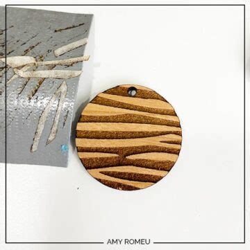 How To Make Wood Earrings With Glowforge Amy Romeu