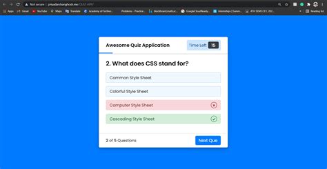 GitHub Priyadarshan2000 QUIZ APP This Is A Javascript Quiz App