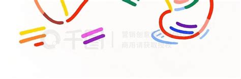 简约线条数字艺术 北极熊彩色蜡笔虚线简约线条 Ai平面元素免费下载 3072像素 编号71144231 千图网