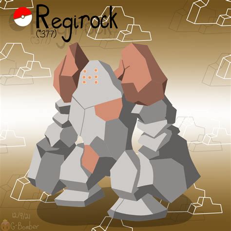 Regirock By G Bomber On Deviantart