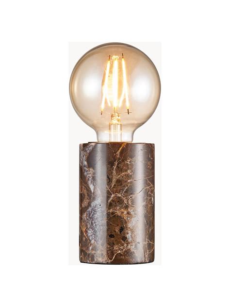Malá stolová lampa z mramoru Siv Westwing