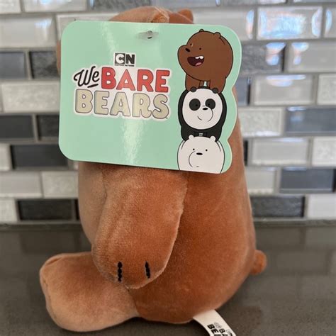 Cartoon Network Toys We Bare Bears Plush Grizzly Bear Cartoon